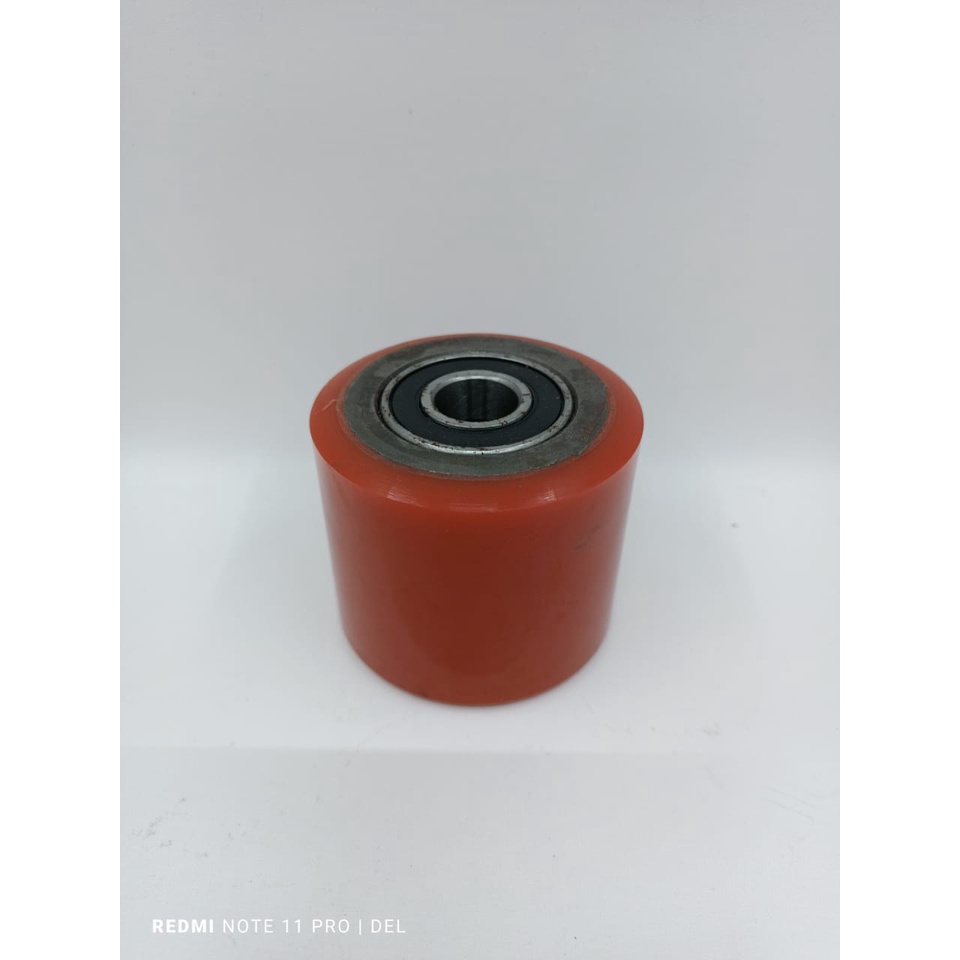 Jual Roda Hand Pallet Lift PU 80 x 60 70 80 90 100mm Double Bearing ...