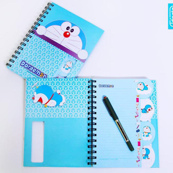 Jual BARU Doraemon Deluxe Notebook - Adinata / Buku Tulis / Catatan ...