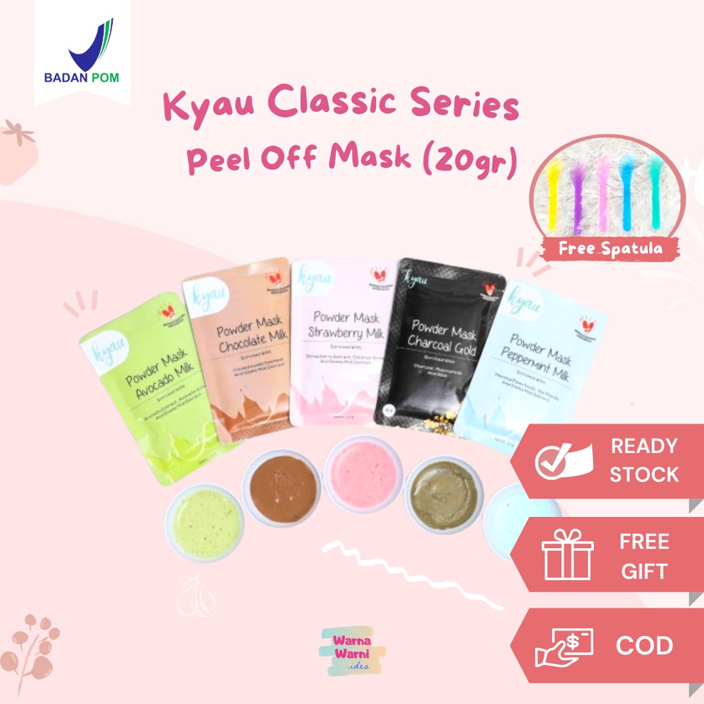 Jual Kyau Peel Off Mask Classic Series 20gr - Masker Kyau | Masker ...