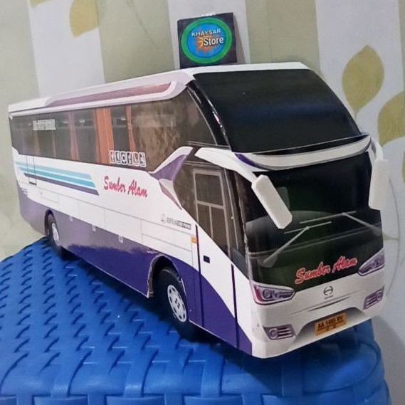 Jual Miniatur Bus bis / mainan bus bis Sumber Alam Legacy SR2 XHD Prime ...