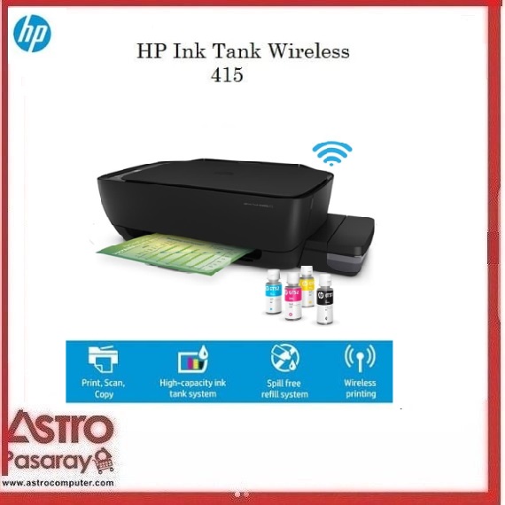 Jual HP Ink Tank Printer 415 All-in-One Printer (Print Scan Copy ...
