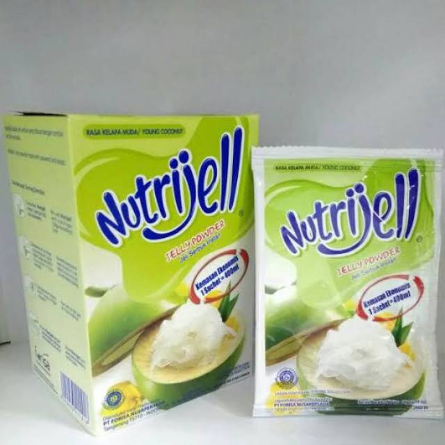 Jual NUTRIJELL KELAPA (1 box isi 12 pcs) | Shopee Indonesia
