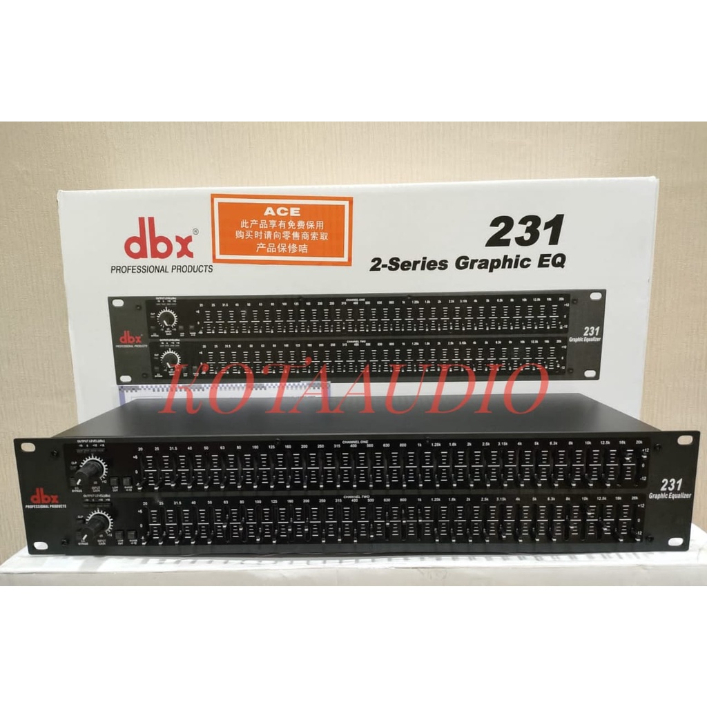Jual TERMURAH Equalizer DBX 231 (2 x 31 Channel) | Shopee Indonesia