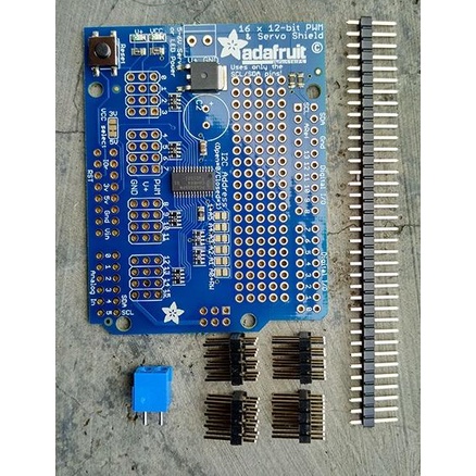 Jual Adafruit 16-Channel 12-bit PWM/Servo Shield- I2C interface | Shopee Indonesia