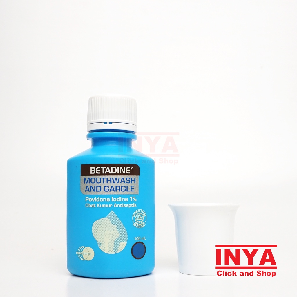 Jual BETADINE MOUTHWASH AND GARGLE 100ml - Obat Kumur Antiseptik ...