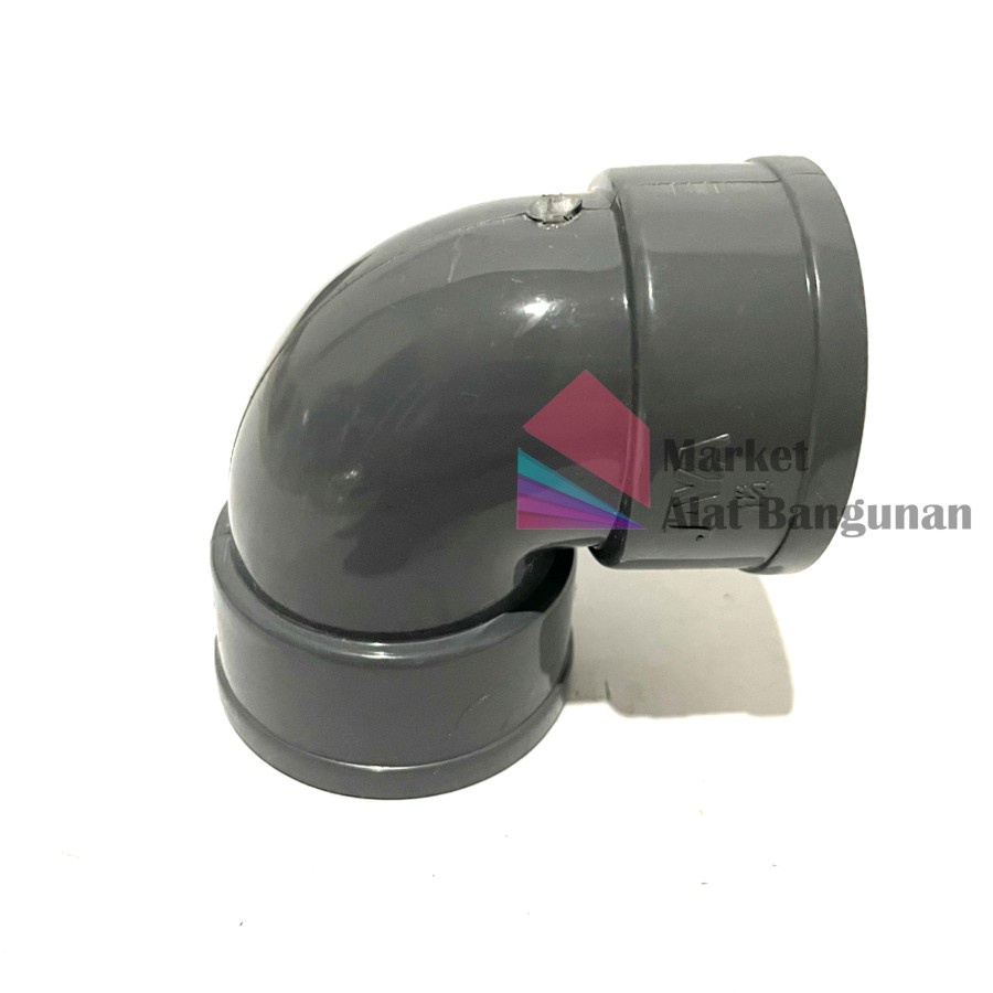 Jual Knee PVC 1 1/4" Jaya / Knie Elbow 1-1/4 Inch Inci / Keni Bengkokan Sambungan Pipa Paralon L ...