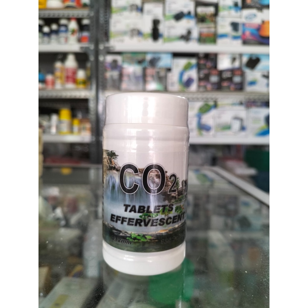 Jual TABLET CO2 ISI 125 TABLET AQUASCAPE | Shopee Indonesia