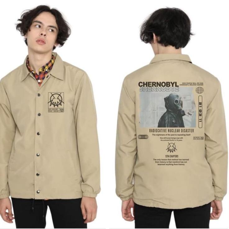 Jual COD Jaket Coach Erigo // Jaket Pria CJ // Sweater jacket bandung ...