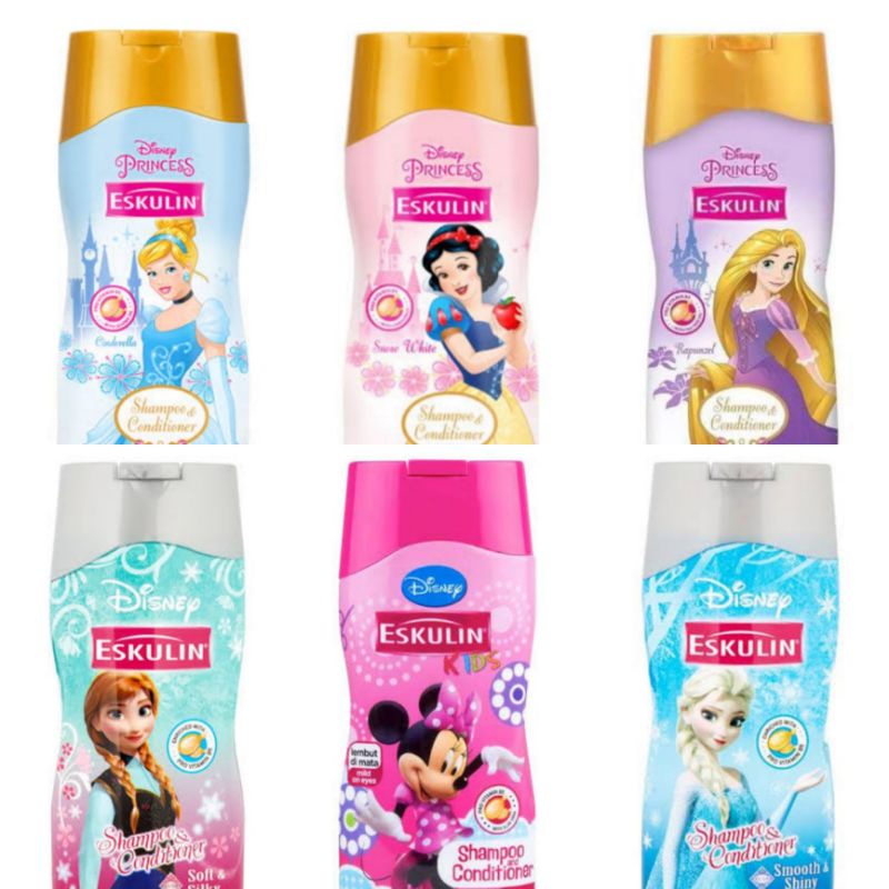 Jual Eskulin Kids Shampoo & Conditioner Botol [200mL] | Shopee Indonesia