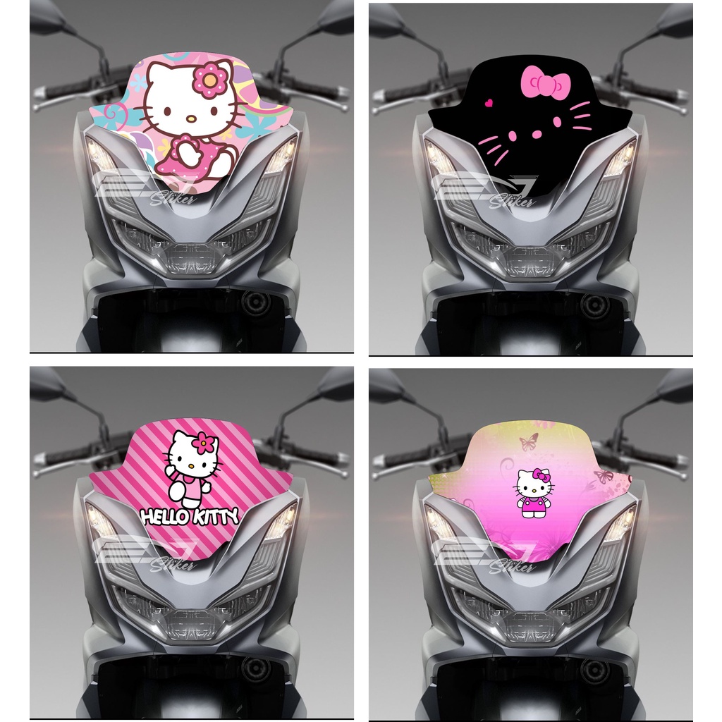 Jual STIKER WINDSHIELD VISOR PCX / STIKER MICA DEPAN PCX / STIKER ...