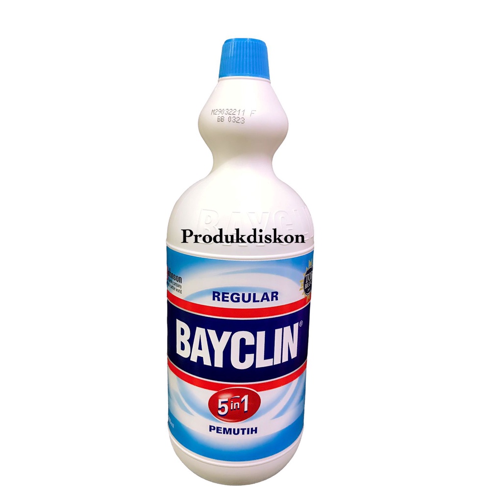 Jual BAYCLIN 5 in 1 Regular Fresh Pemutih Pakaian Botol 1 L | Shopee ...