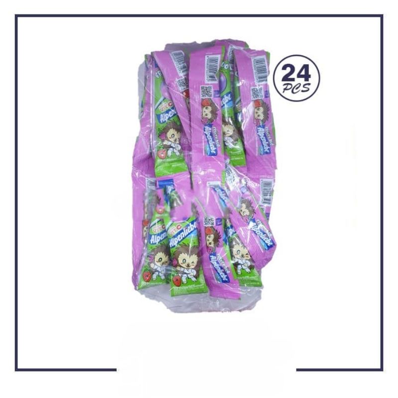 Jual Permen lolipop fruity duo Alpenliebe (1pack = 2 renceng) permen ...