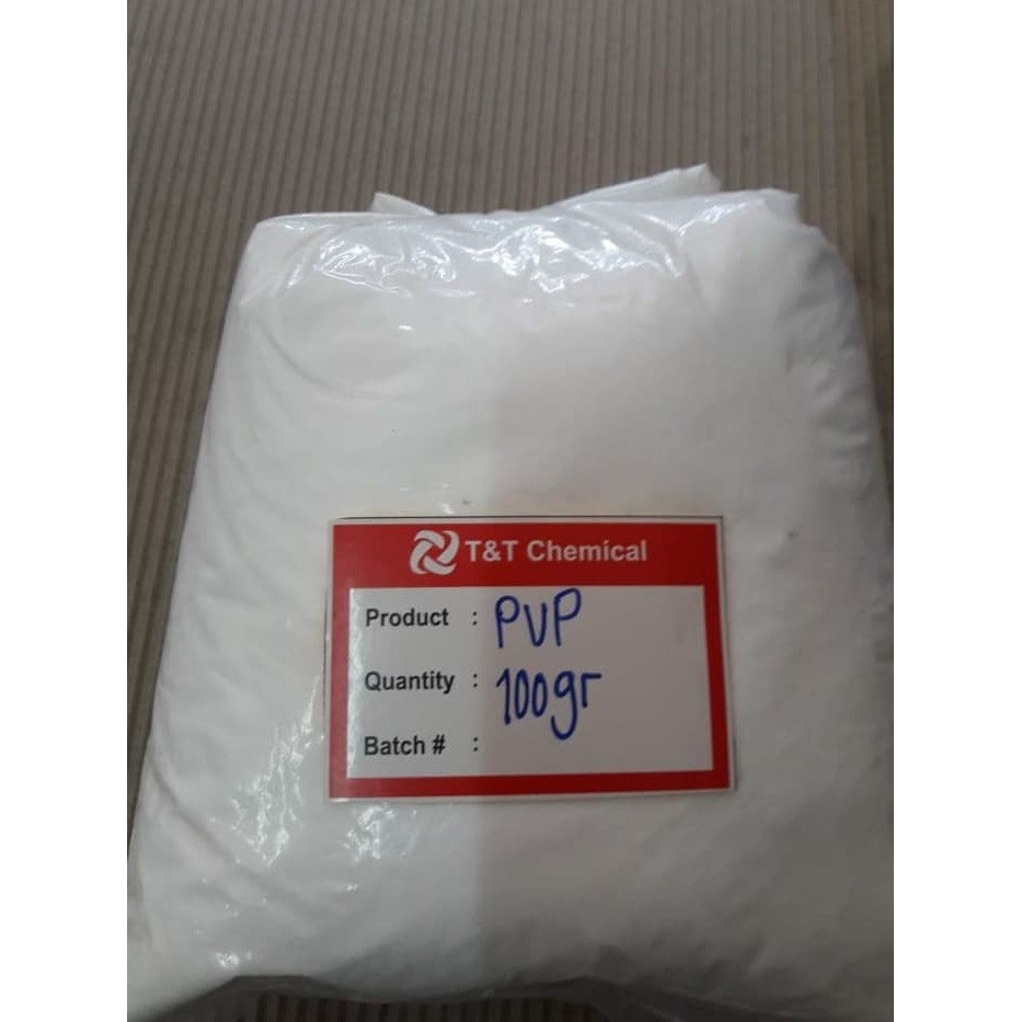 Jual pvp k90 k-90 Polyvinylpyrrolidone Poly vinyl pyrrolidone 100 gr | Shopee Indonesia