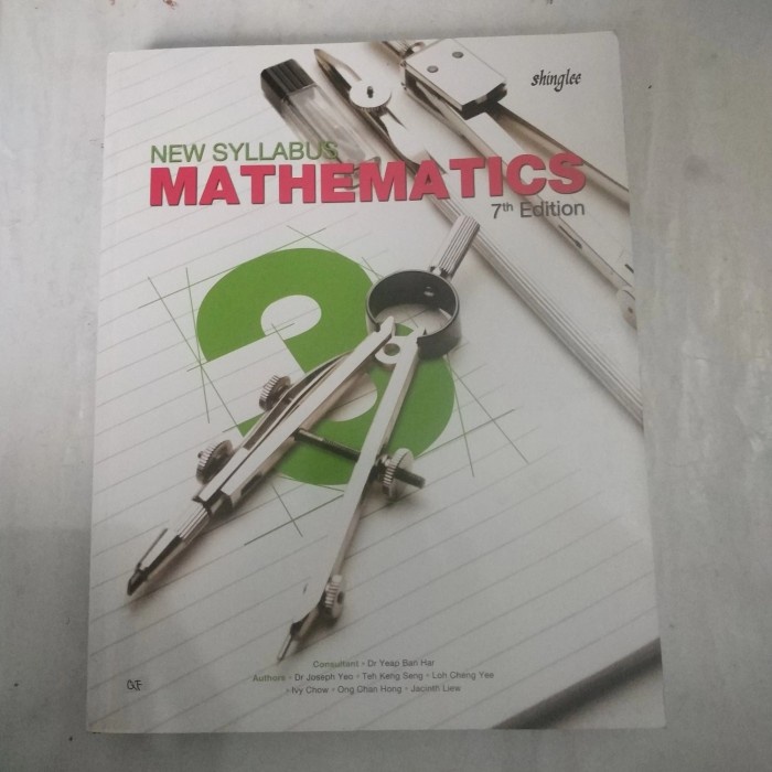 Jual BUKU NEW SYLLABUS MATHEMATICS 7TH EDITION 3 | Shopee Indonesia Jual BUKU NEW SYLLABUS MATHEMATICS 7TH EDITION 3 | Shopee Indonesia