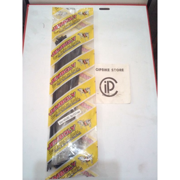 Jual spoke, ruji, jari-jari sepeda MTB uk 26 (14gx262) merek jemboly ...