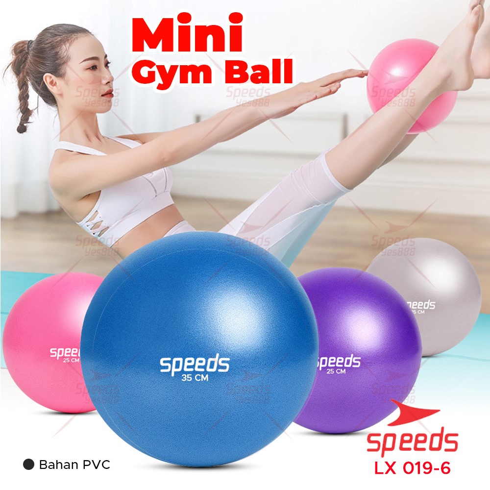 Jual SPEEDS Mini Gym Ball 25 cm Bola Gym/Bola Yoga Alat Olahraga ...