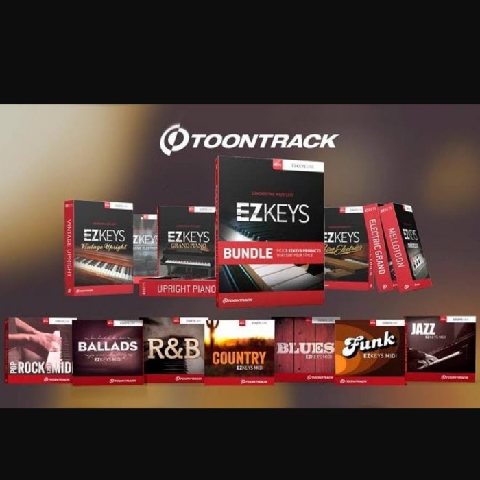 Jual EzKeys toontrack Bundle complete vst | Shopee Indonesia