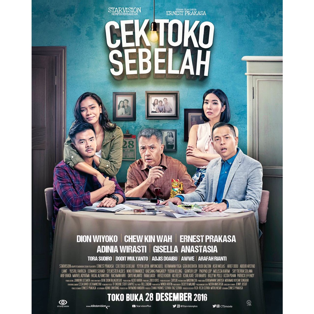 Jual Kaset Film Indonesia Cek Toko Sebelah [2016]' | Shopee Indonesia