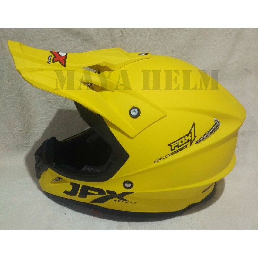 Jual Helm JPX Cross Solid Full Face Original JPX | Shopee Indonesia