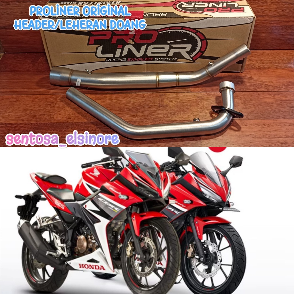 Jual LEHERAN HEADER PIPA KNALPOT CBR150R LED K46 ONLY DIAMETER 50MM ...