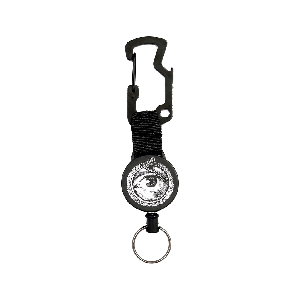 Jual Heretic - Retractable Key Chain Carabiner - Gantungan Kunci Snake ...