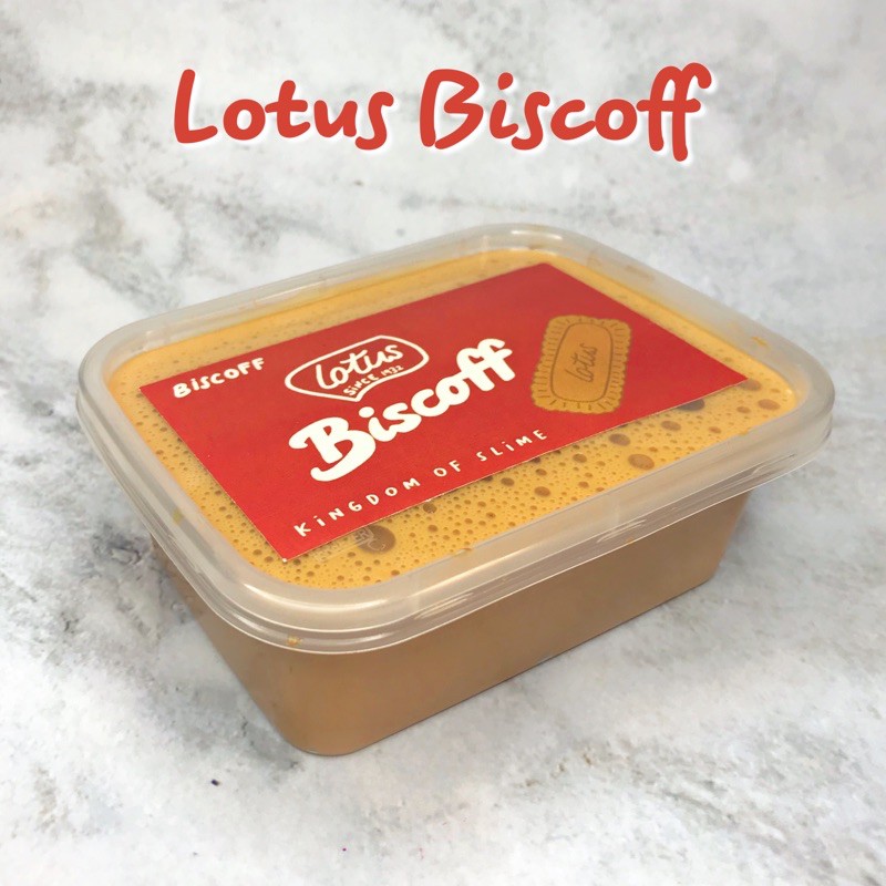 Jual Lotus Biscoff inspired slime 200gr | Shopee Indonesia
