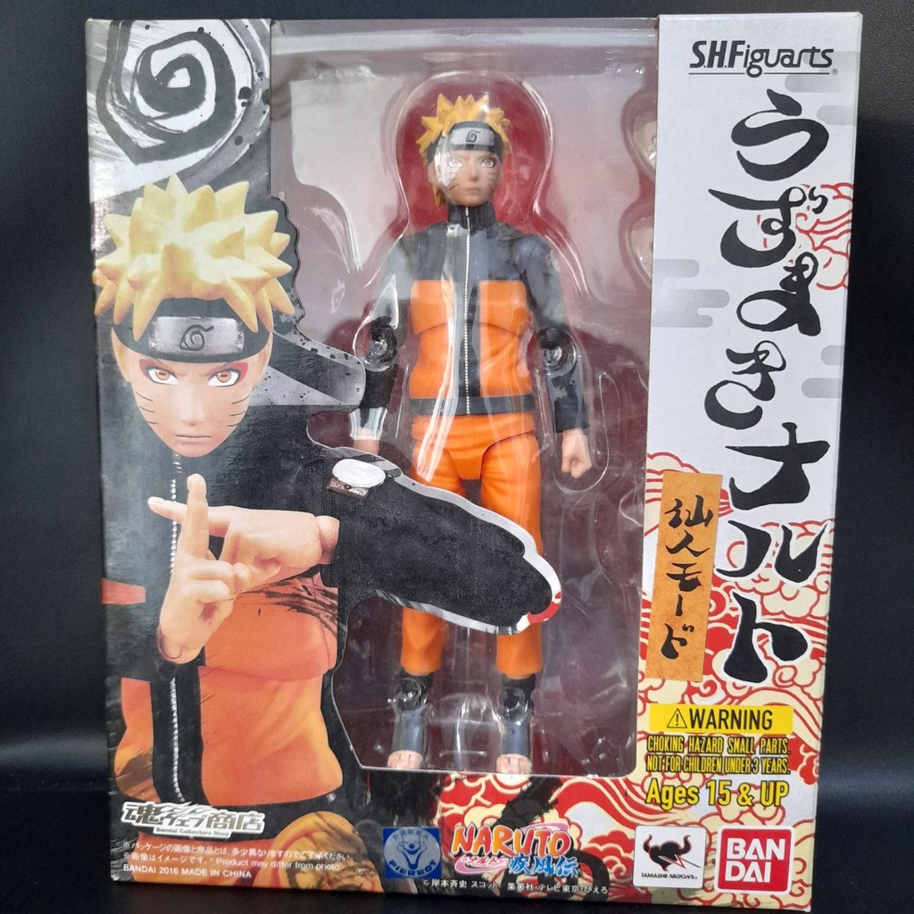 Jual SHF Naruto Sennin Mode Bandai Original + BCL | Shopee Indonesia
