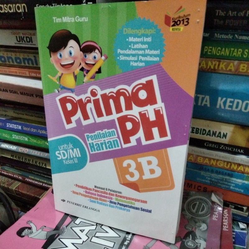 Jual BUKUPRIMA PH KELAS 3B KELAS 3/III SD ERLANGGA REVISI | Shopee Indonesia