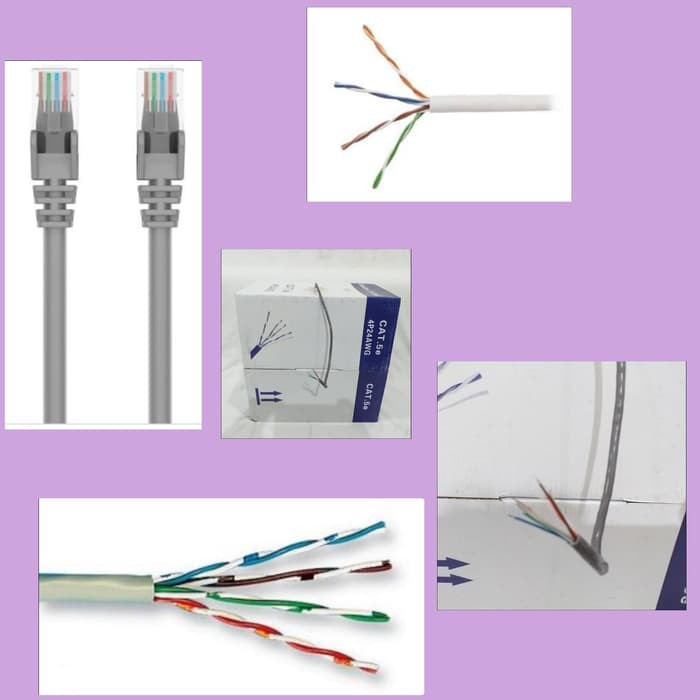 Jual Kabel Data Lan UTP CAT 5e 4P24AWG 300m/Kabel Jaringan EX Belden ...