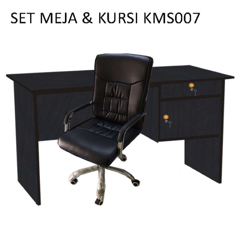 Jual Set Meja Kerja dan Kursi Direktur Premium Murah | Shopee Indonesia