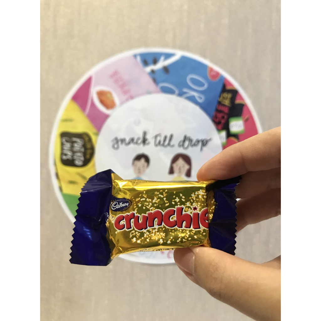 Jual Cadbury Crunchie Mini Chocolate / Coklat Kecil Import | Shopee ...