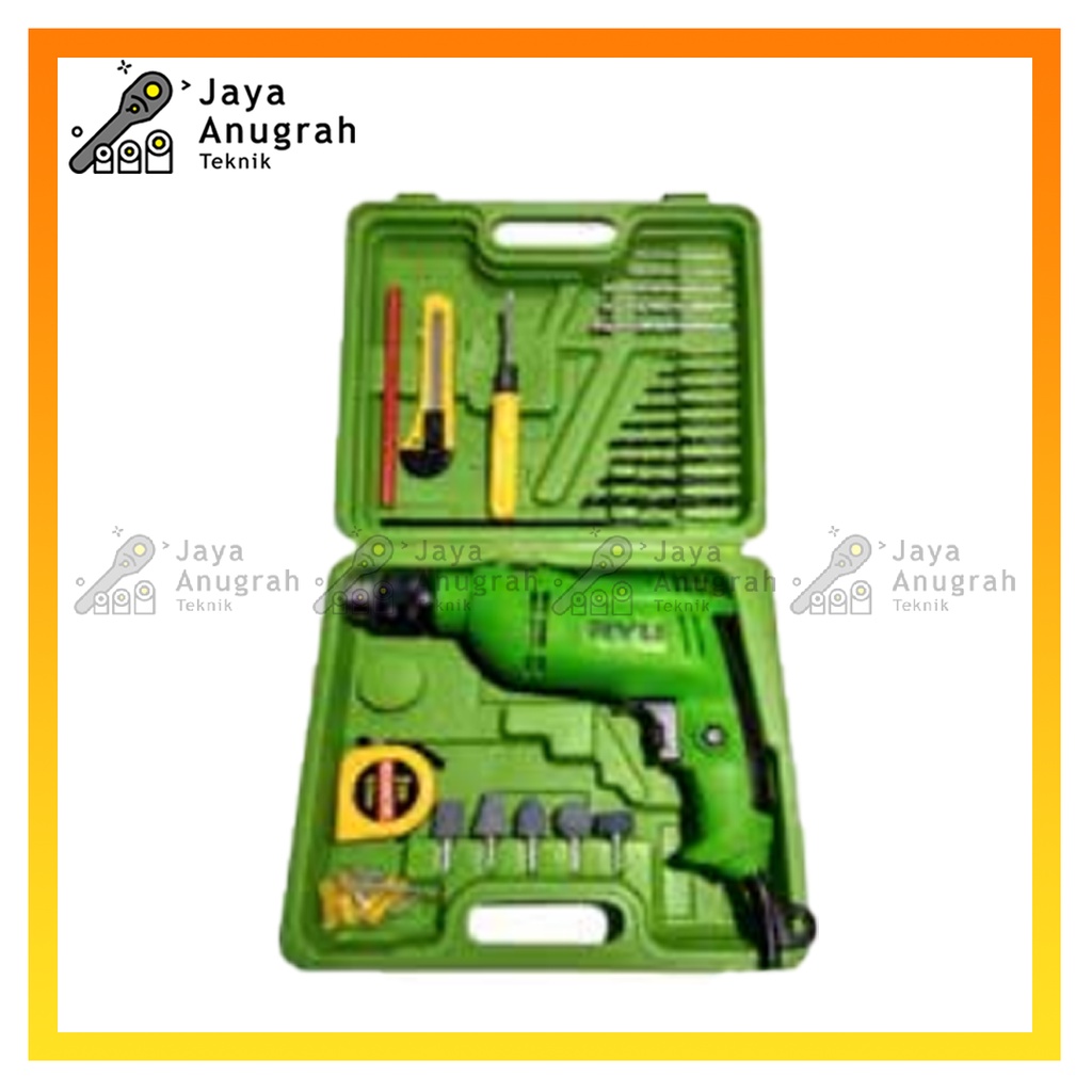 Jual Mesin Bor Listrik Set Ryu 13mm RID 13-1 REB / Bor Tangan | Shopee ...