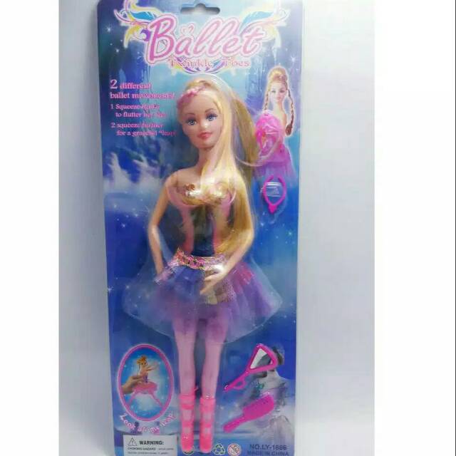 Jual BERBI TWINKLE TOES/BERBI BALET | Shopee Indonesia