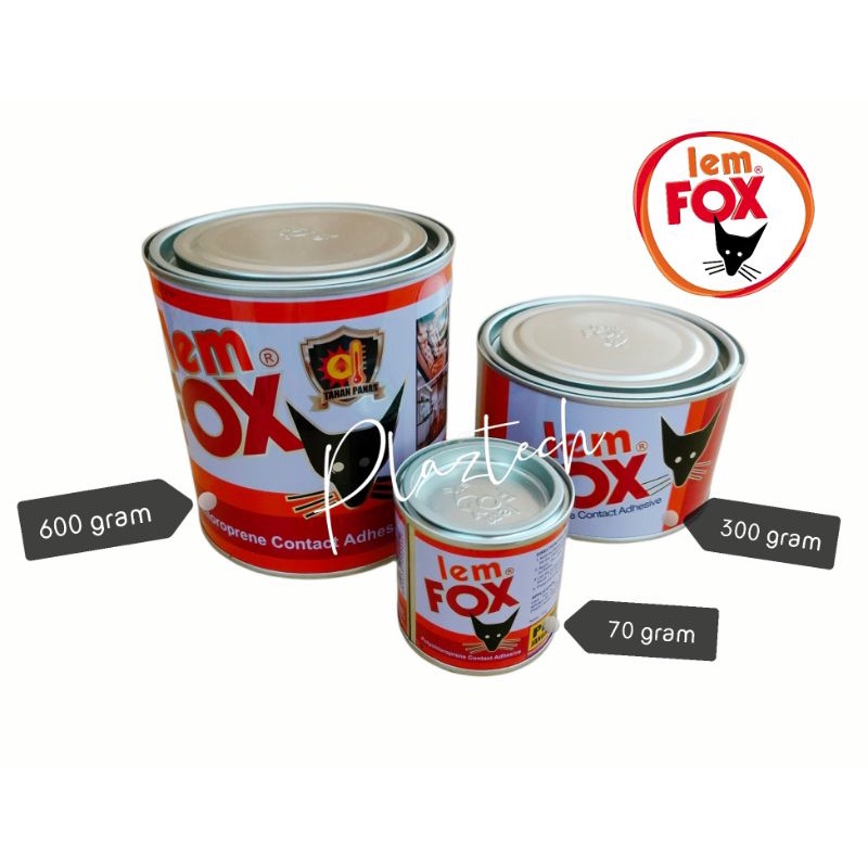 Jual LEM KAYU FOX KALENG 600GR | Shopee Indonesia