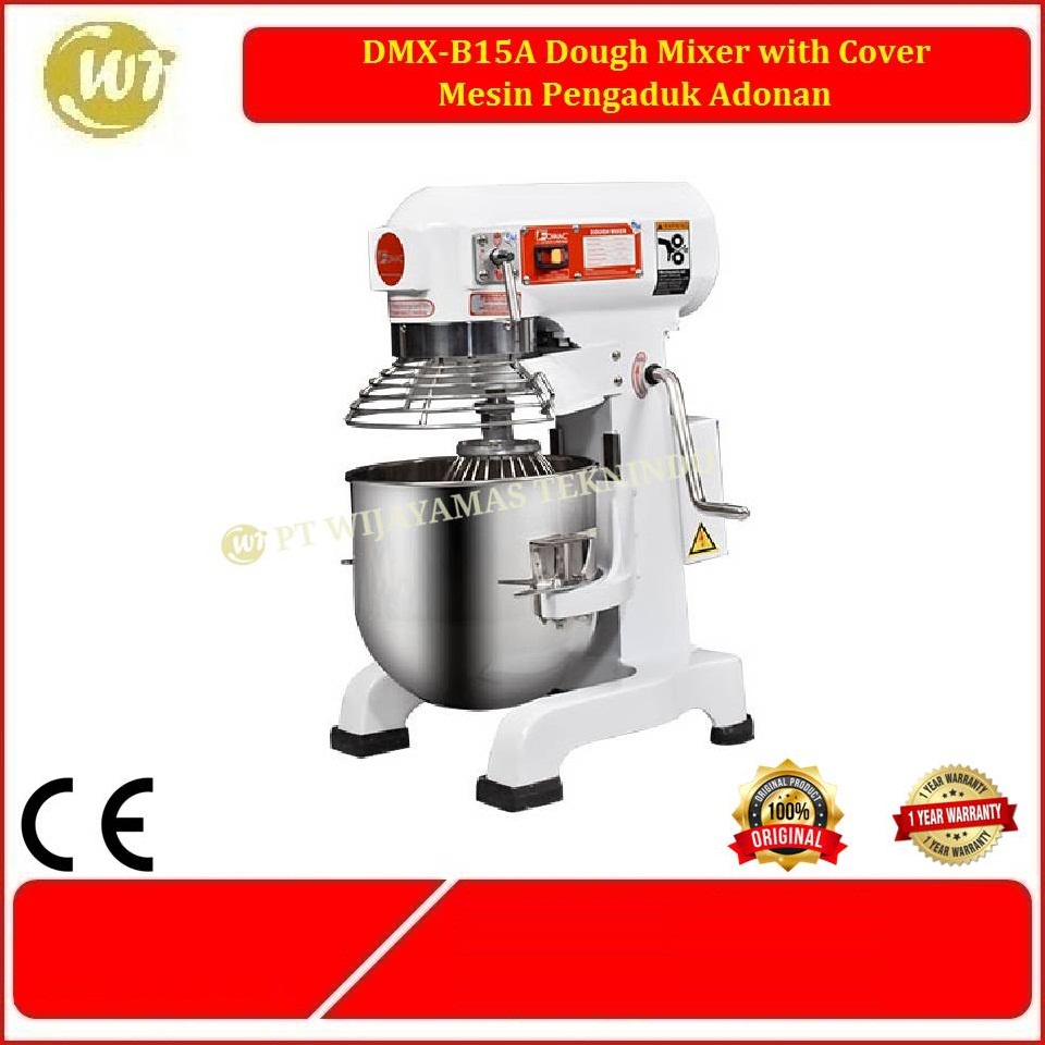 Jual DMX-B15A Dough Mixer with Cover - Mesin Pengaduk Adonan | Shopee ...