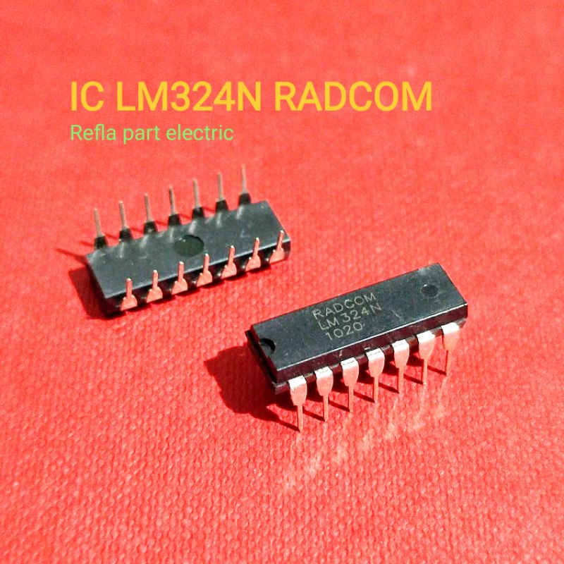 Jual Lm324 Lm324N 324 Low Power Quad Op-amp Dip-14 IC AK61 | Shopee Indonesia