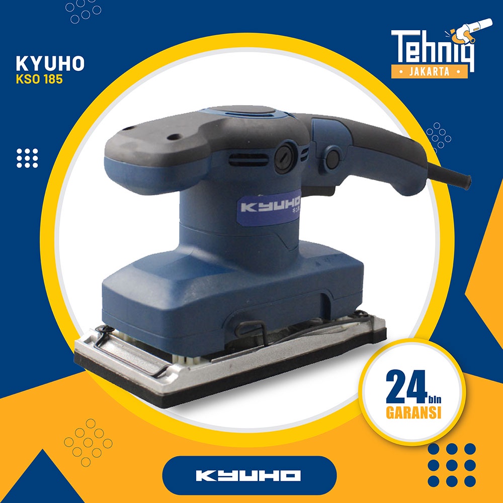 Jual Mesin Amplas Kayu KYUHO KSO 185 Orbital Sander Machine | Shopee ...