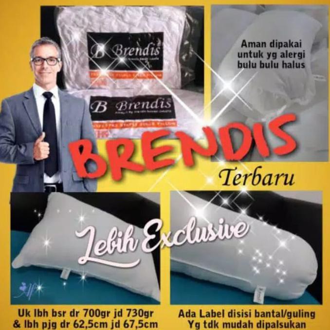 Jual Harga Paket 2 pcs Bantal merk Brendis ⭐⭐⭐⭐⭐ | Shopee Indonesia