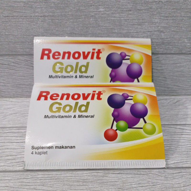 Jual Renovit Gold (strip) | Shopee Indonesia