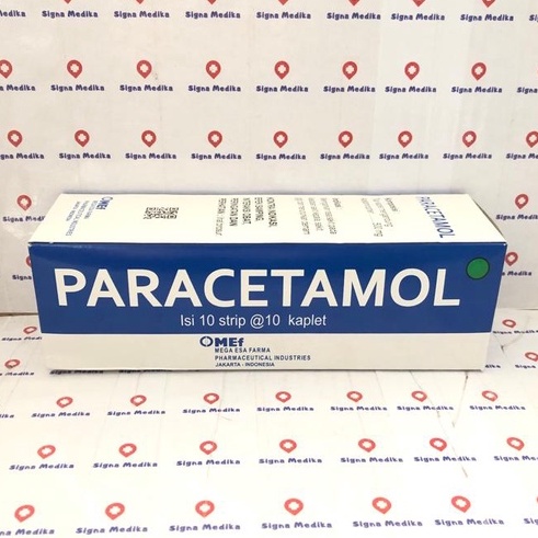 Jual Paracetamol 500mg Box Mef Isi 100 Tablet - Obat Demam & Sakit ...
