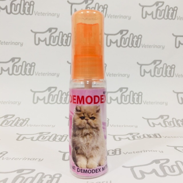 Jual DEMODEX Spray 30 ml Anti Demodex Mites Cat Kucing | Shopee Indonesia