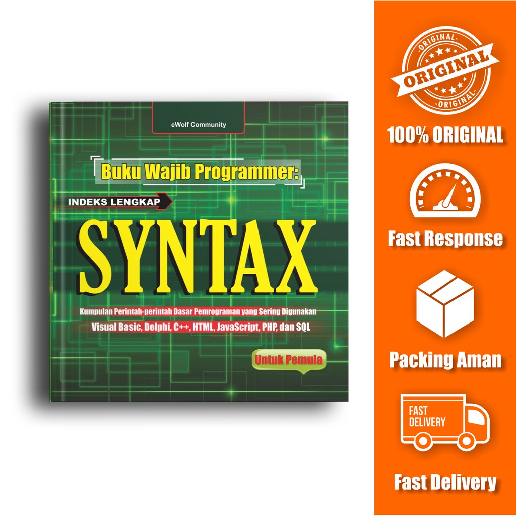 Jual Buku Wajib Programmer: Indeks Lengkap Syntax | Shopee Indonesia