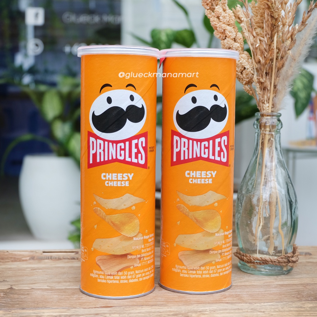 Jual Pringles Cheesy Cheese 102gr - Potato Chips - Chips Kentang ...