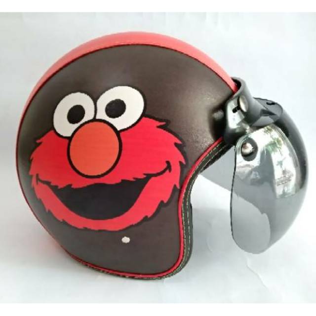 Jual Harga Helm Bogo Elmo Merah Full | Shopee Indonesia