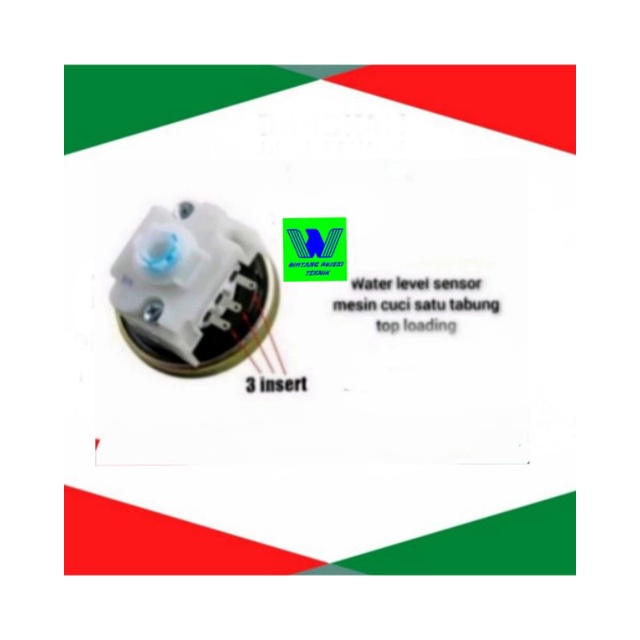 Jual Water level sensor mesin cuci SHARP satu tabung bukaan pintu atas ...