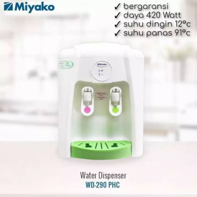 Jual Dispenser air panas dan dingin (es) Miyako WD 290 PHC | Shopee ...