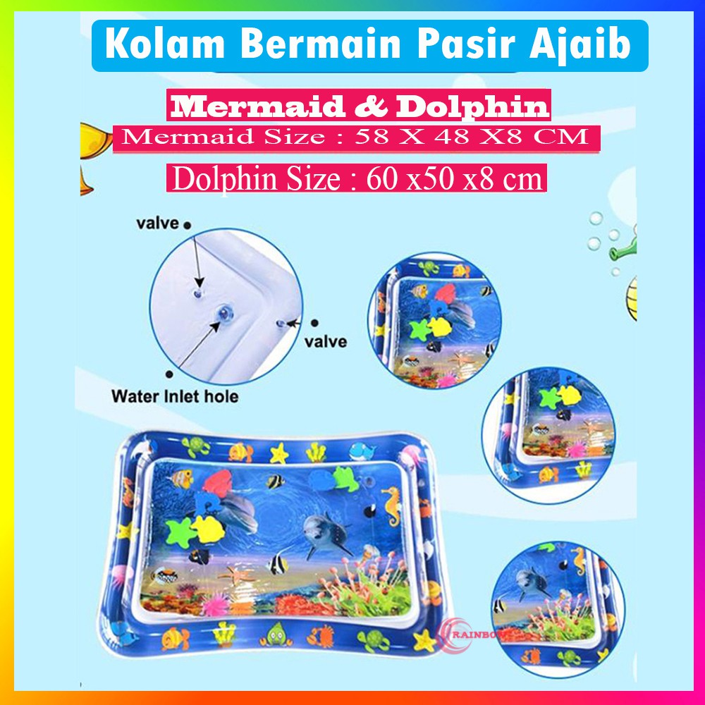 Jual Kolam Bermain Pasir Ajaib Anak Alas Mainan pasir Kolam Pancing ...