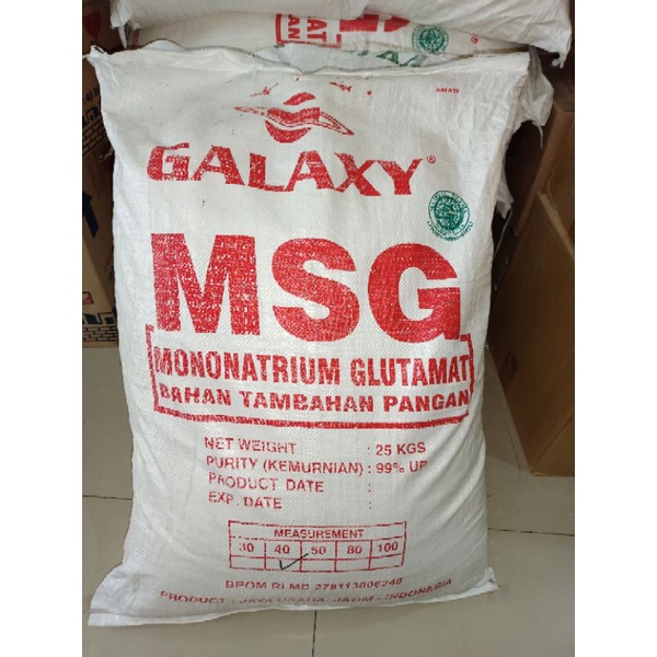 Jual msg micin penyedap galaxy 25kg | Shopee Indonesia