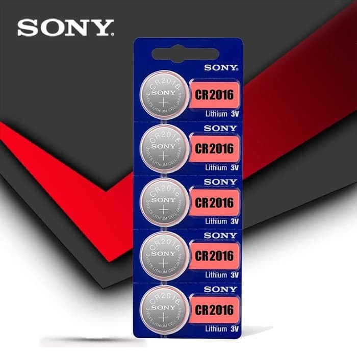 Jual BATRE BATERAI BATTERY LITHIUM 3V SONY CR2016 CR 2016 ASLI ORIGINAL ...