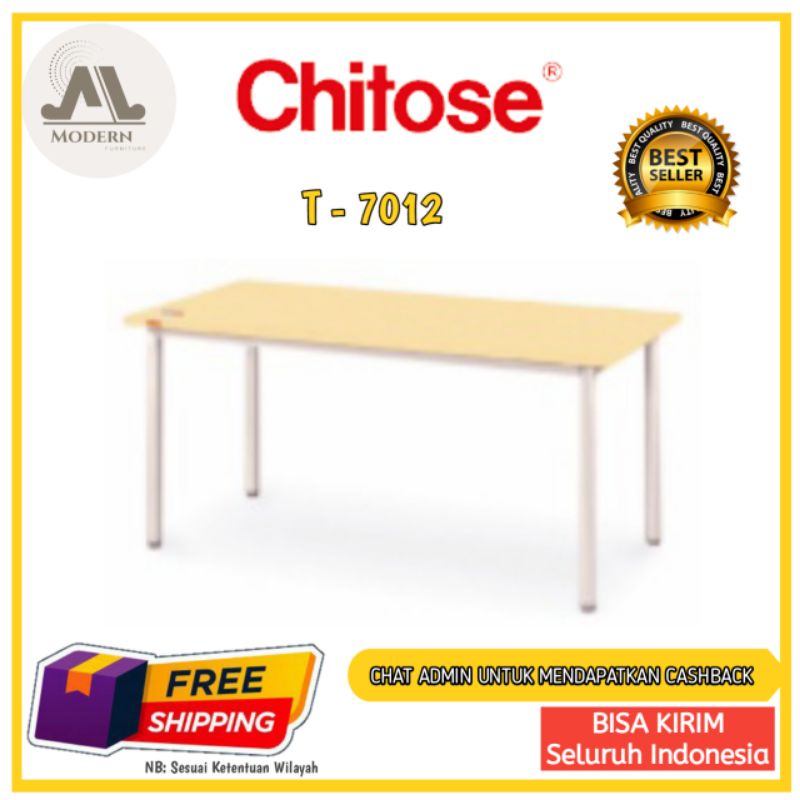 Jual TERMURAH Meja sekolah / Meja Belajar / Meja kantor / Meja serbaguna terbaru Chitose Tipe T ...